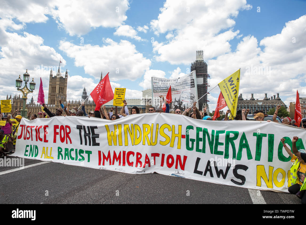 Windrush day of action hi-res stock photography and images - Alamy