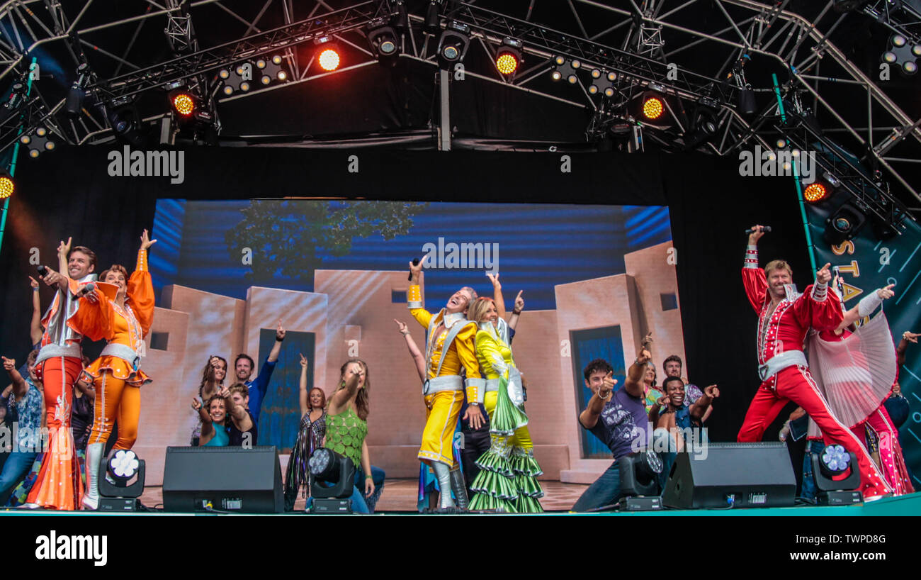 London, UK. 22 June 2019 London UK This weekend, the cast of London’s ...