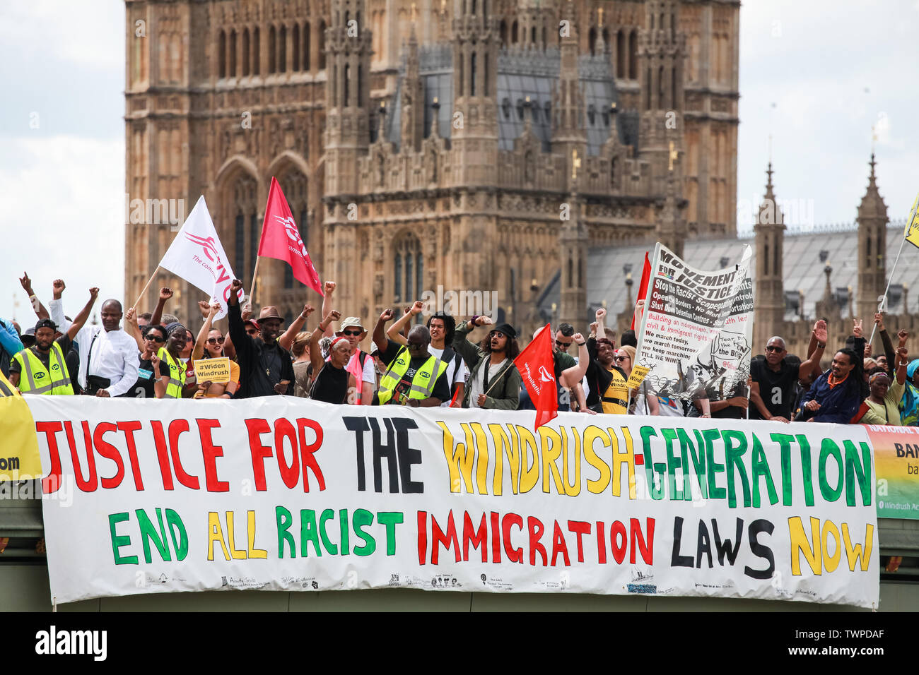 Windrush day of action hi-res stock photography and images - Alamy