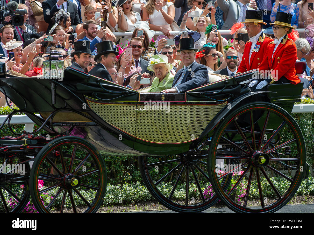 Royal ascot procession 2019 hi-res stock photography and images - Alamy