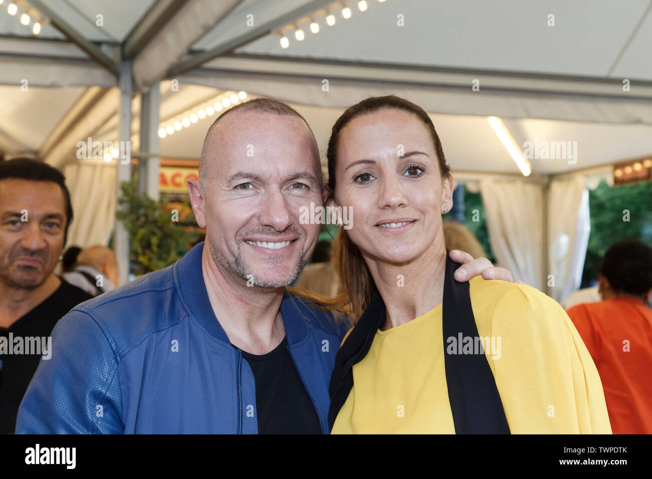 Paris, France. 21st June, 2019. Actor Pascal Soetens attends the Fete ...