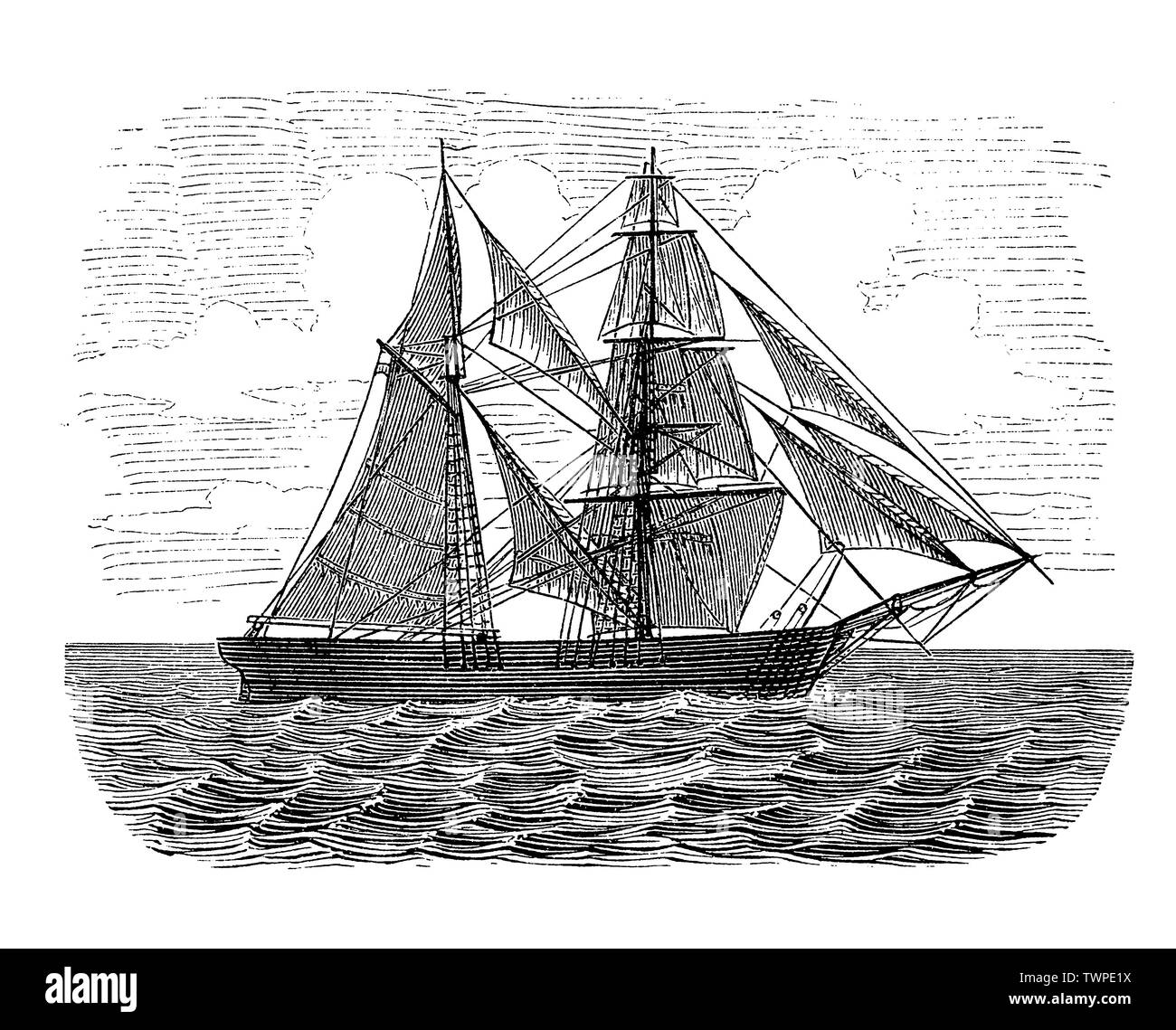 Forward mast Cut Out Stock Images & Pictures - Alamy