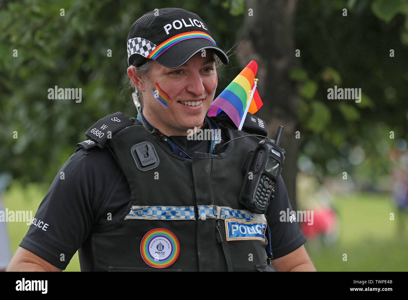 Police officer scottish parliament in hi-res stock photography and ...