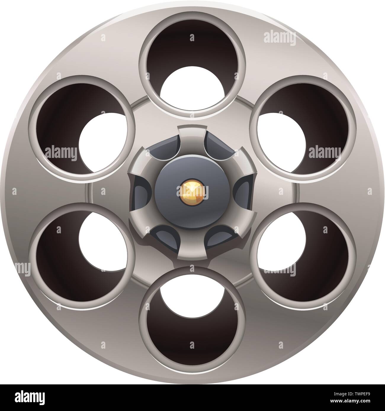 Revolver chamber hi-res stock photography and images - Alamy
