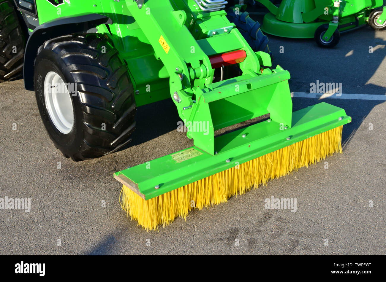 Automatic street sweeper hi-res stock photography and images - Alamy