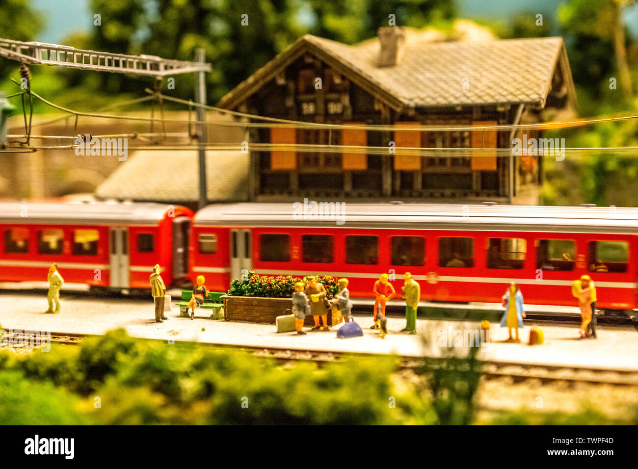 Miniatur Main Station Stock Photo - Alamy