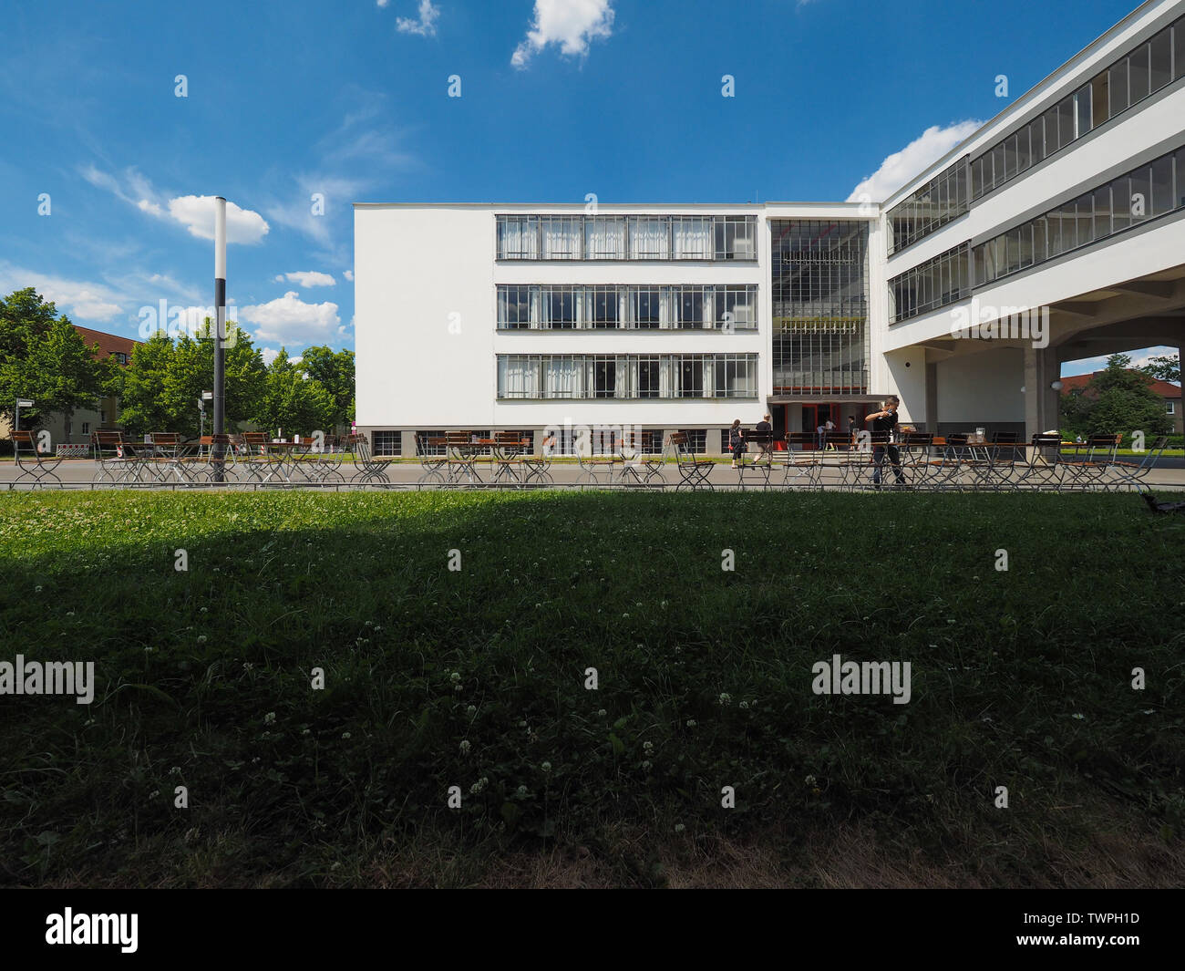 DESSAU, GERMANY - CIRCA JUNE 2019: The Bauhaus art school iconic ...