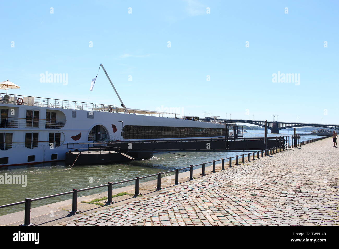 Mainz beach at river rhine hi-res stock photography and images - Alamy