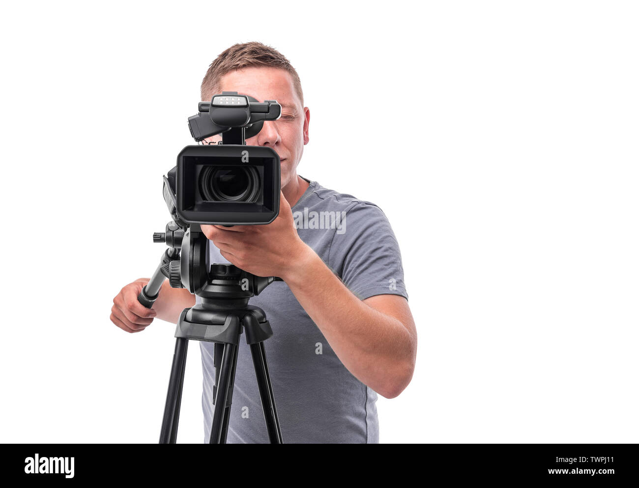 Cameraman isolated hi-res stock photography and images - Alamy