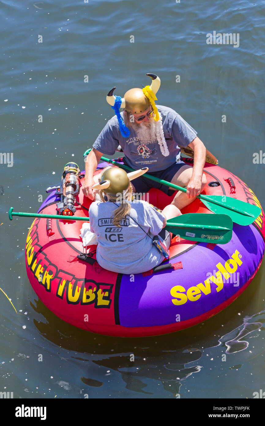 Inflatable monster tube hi-res stock photography and images - Alamy