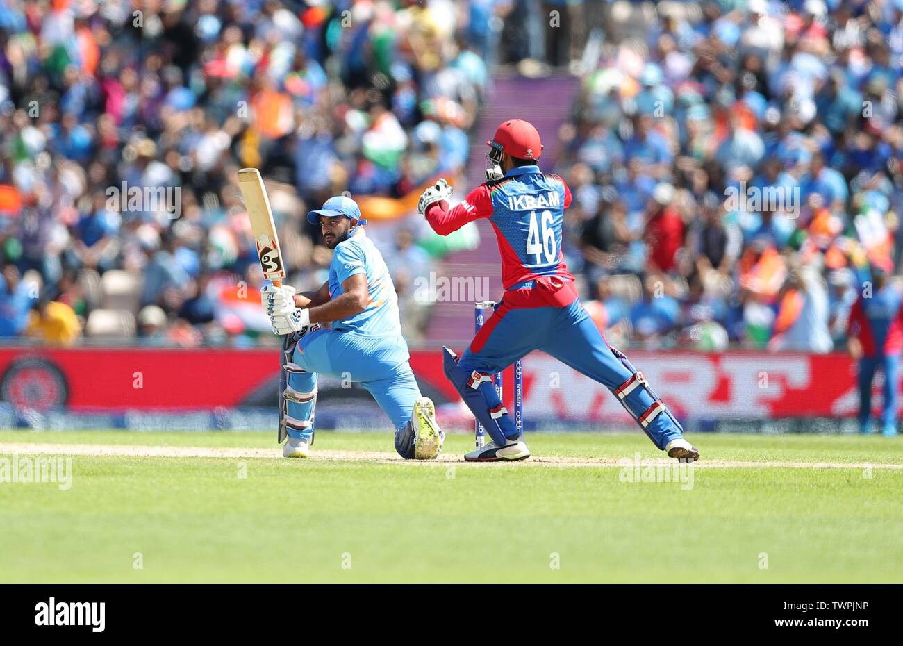 ICC CWC 2019 - INDIA - AFGANISTAN Stock Photo - Alamy
