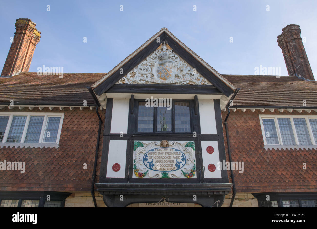 forest row village hall east sussex Stock Photo - Alamy