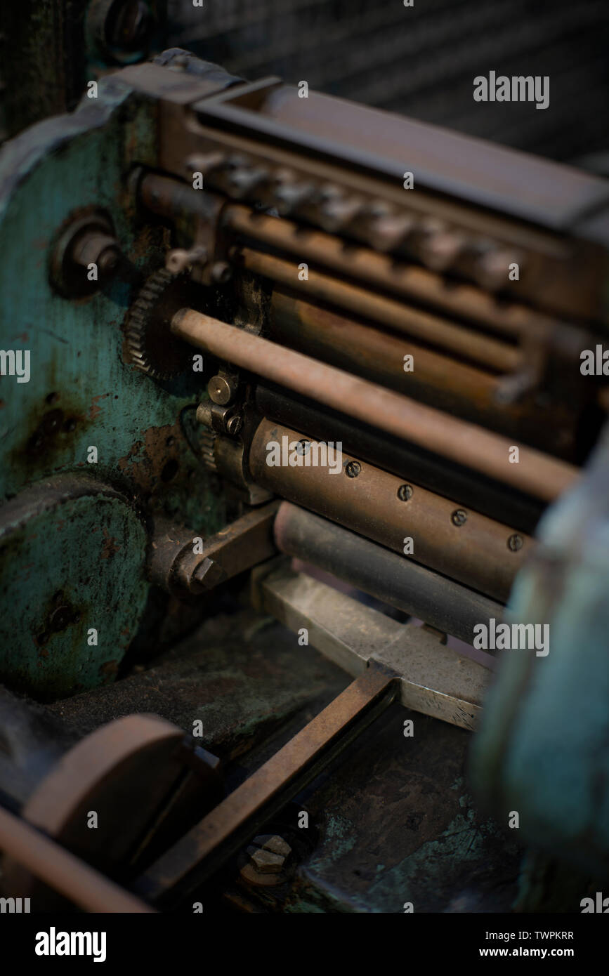 Old typography hi-res stock photography and images - Alamy