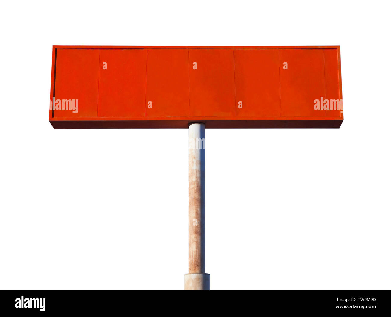 Vintage Blank Street Sign