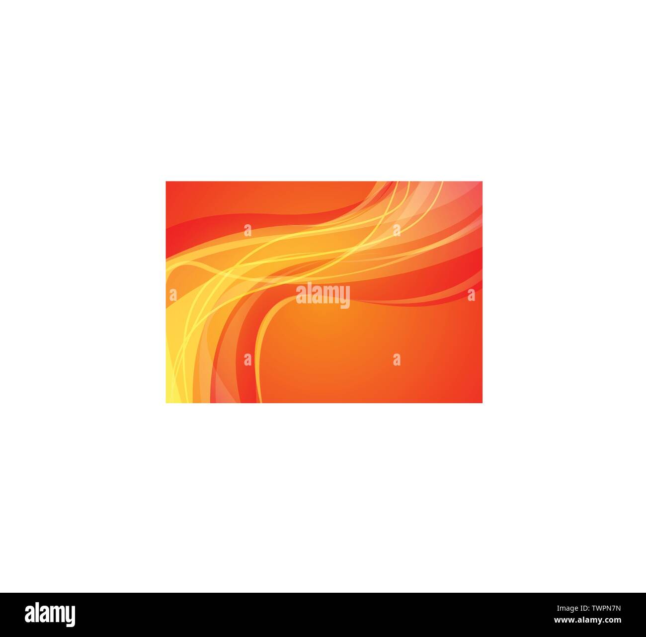 Abstract red yellow wave curve light motion modern futuristic ...