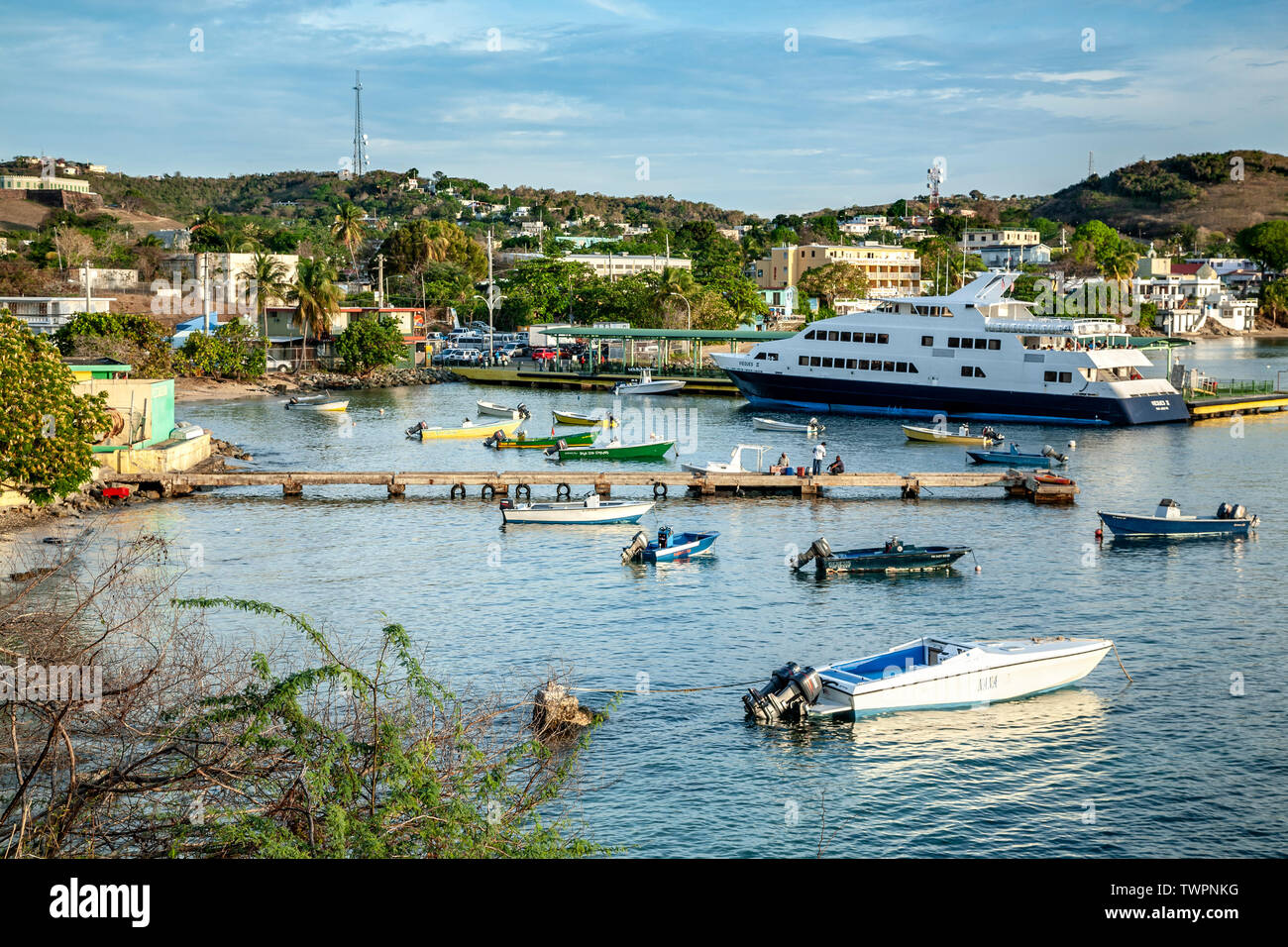 Caribbean ferry terminal hi-res stock photography and images - Alamy