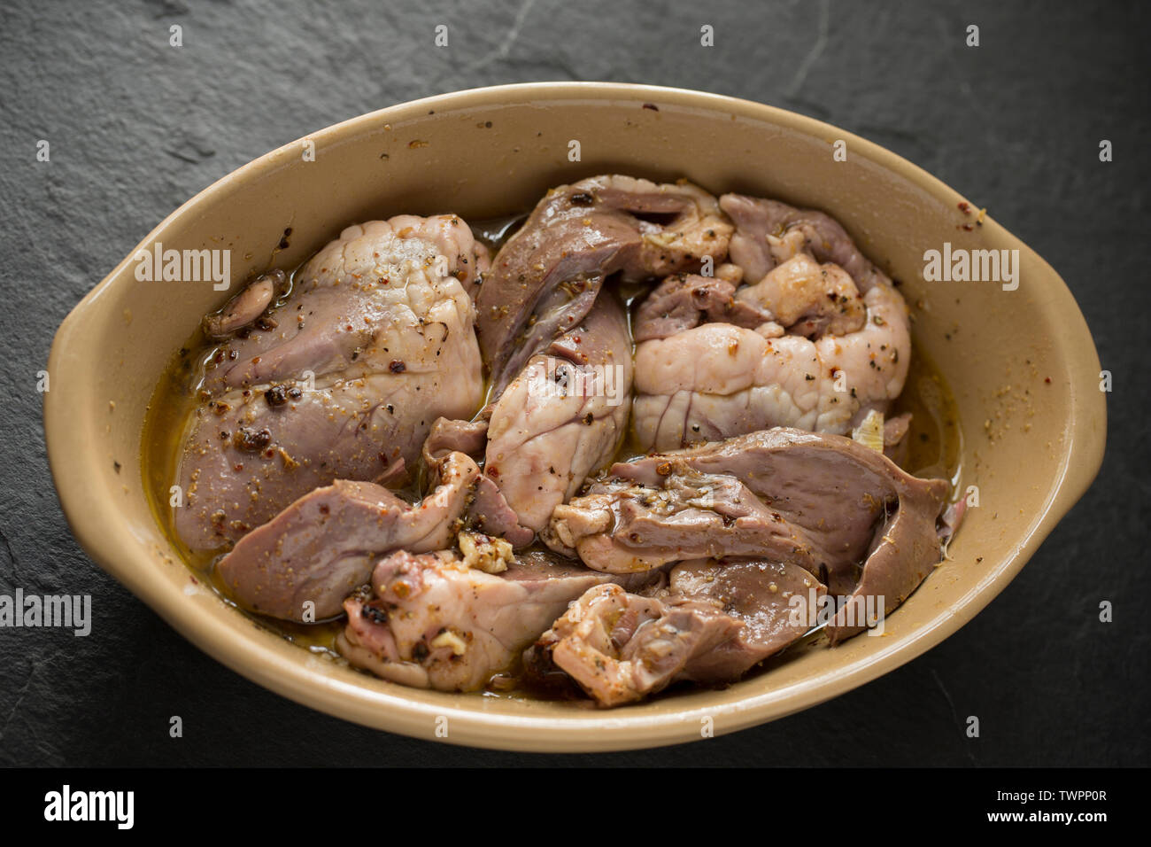 Sliced lamb heart hi-res stock photography and images - Alamy