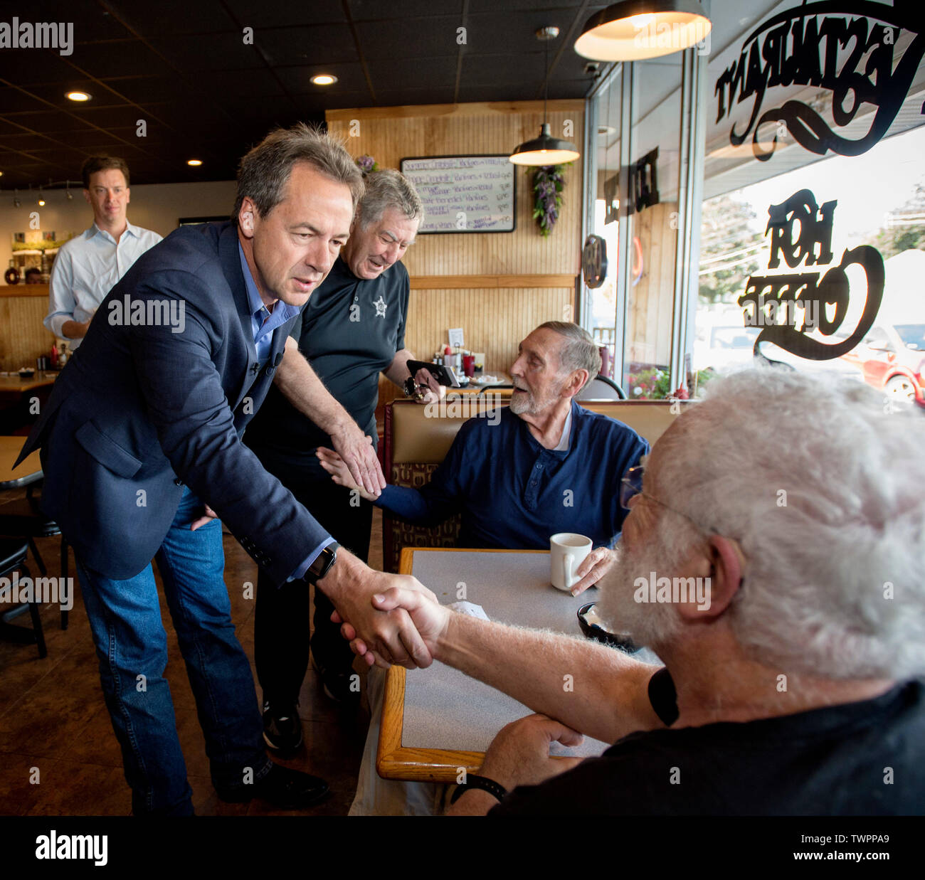 Manchester, New Hampshire, USA. 22nd June, 2019. Accompanied by New ...