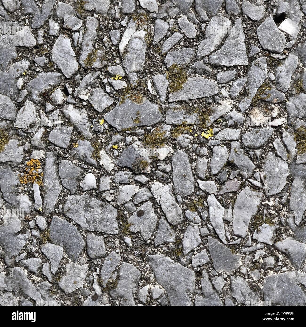 Detailed seamless texture of asphalt on a road in high resolution Stock ...