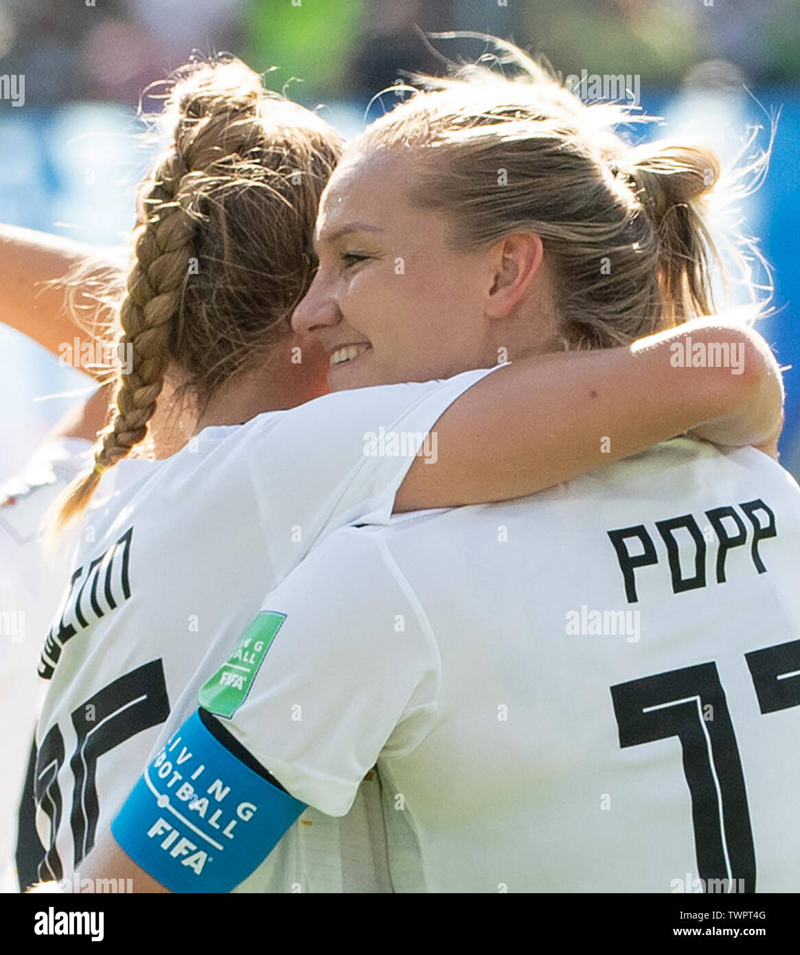 France , 22 June 2019, (), Grenoble: Football, women: WM, Germany ...