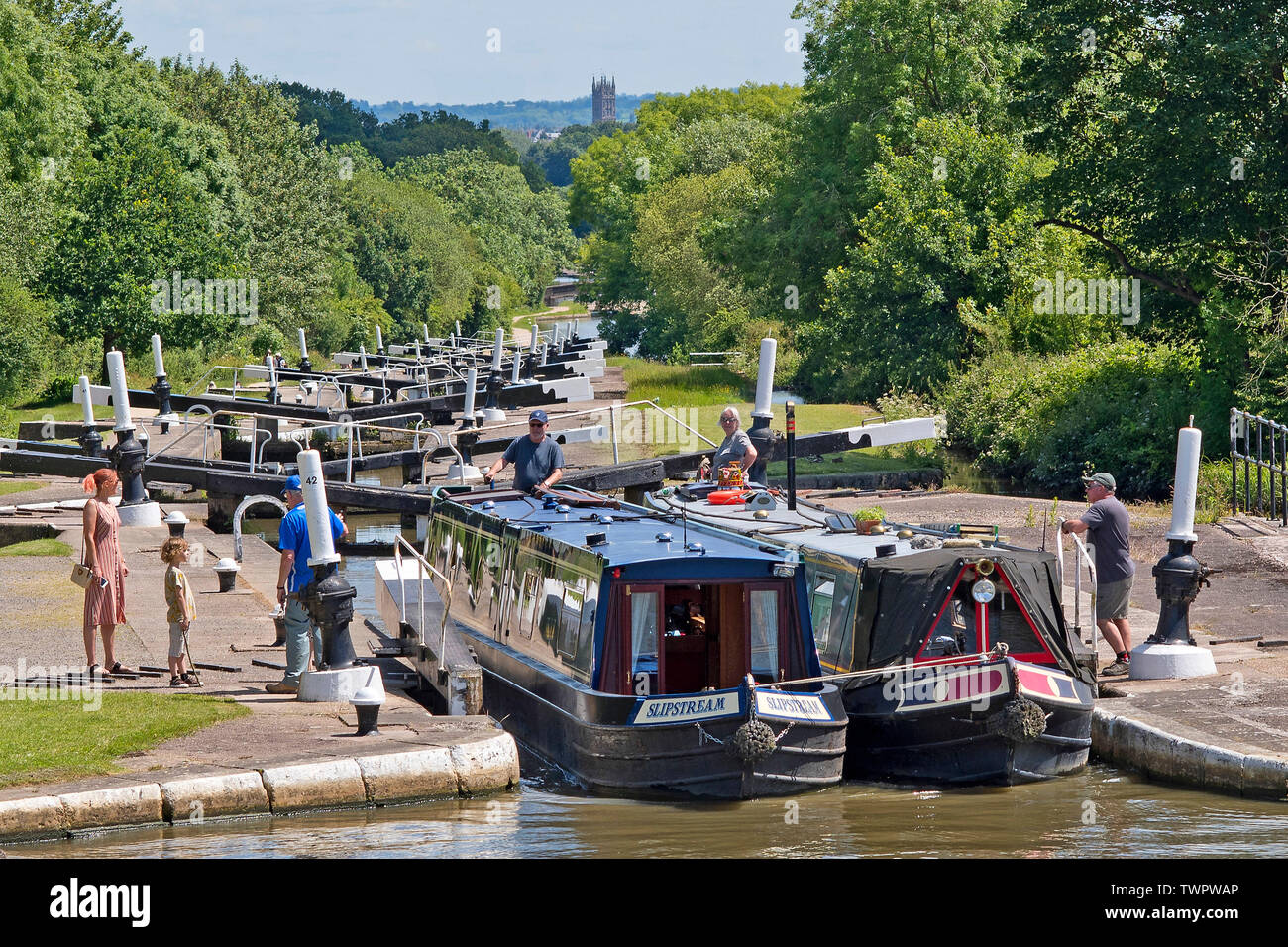 Flight Of 21 Locks High Resolution Stock Photography and Images - Alamy