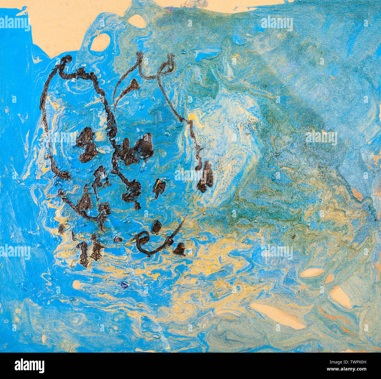 Acrylic flow hi-res stock photography and images - Alamy