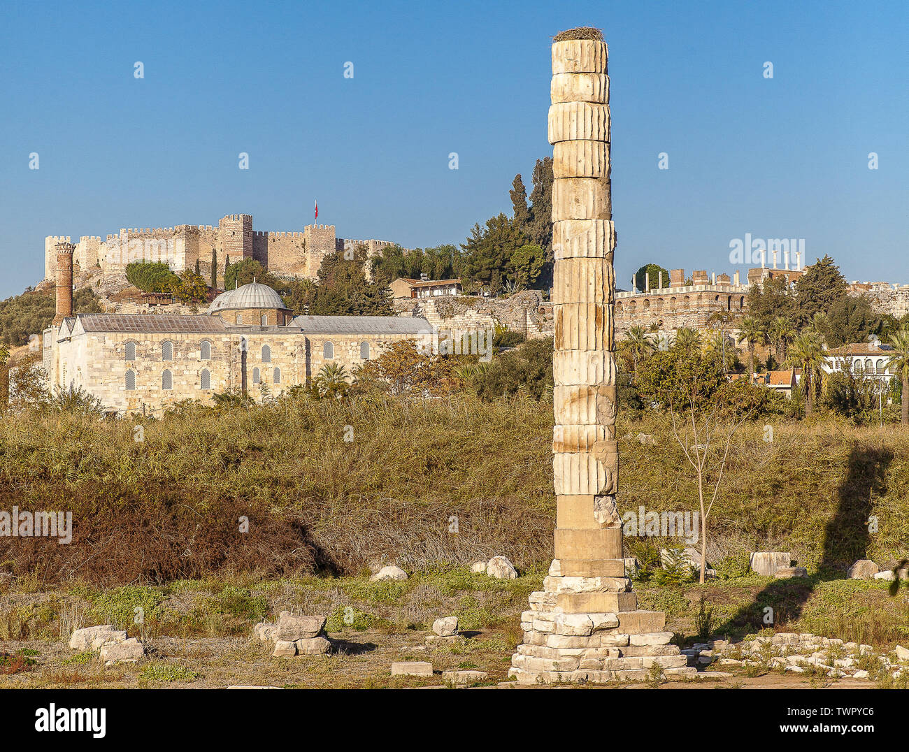 Temple Of Diana At Ephesus High Resolution Stock Photography and Images ...