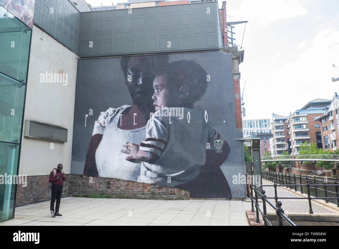 Peterloo mural manchester hi-res stock photography and images - Alamy