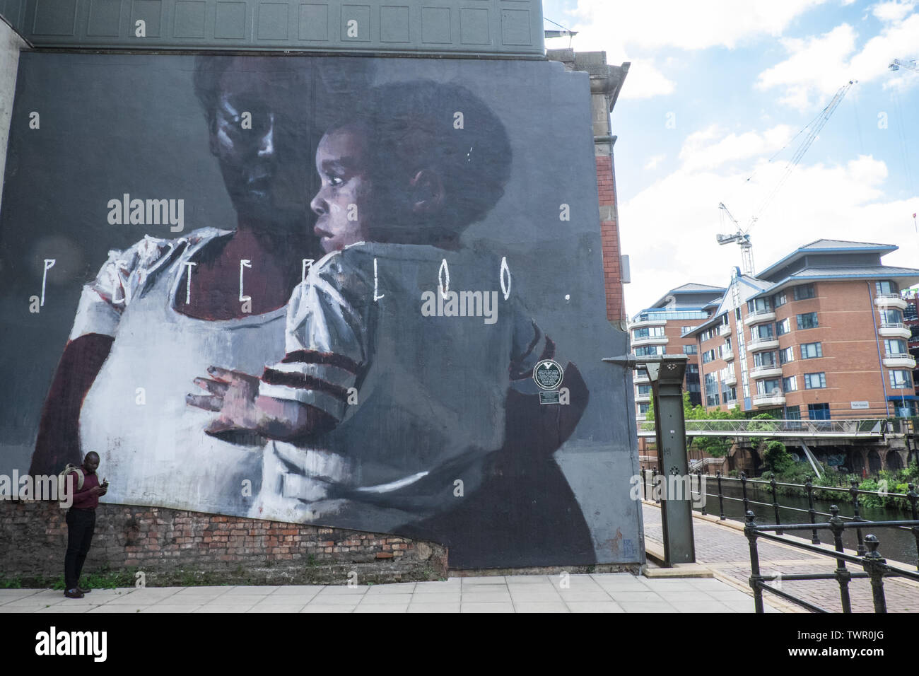 Peterloo mural hi-res stock photography and images - Alamy