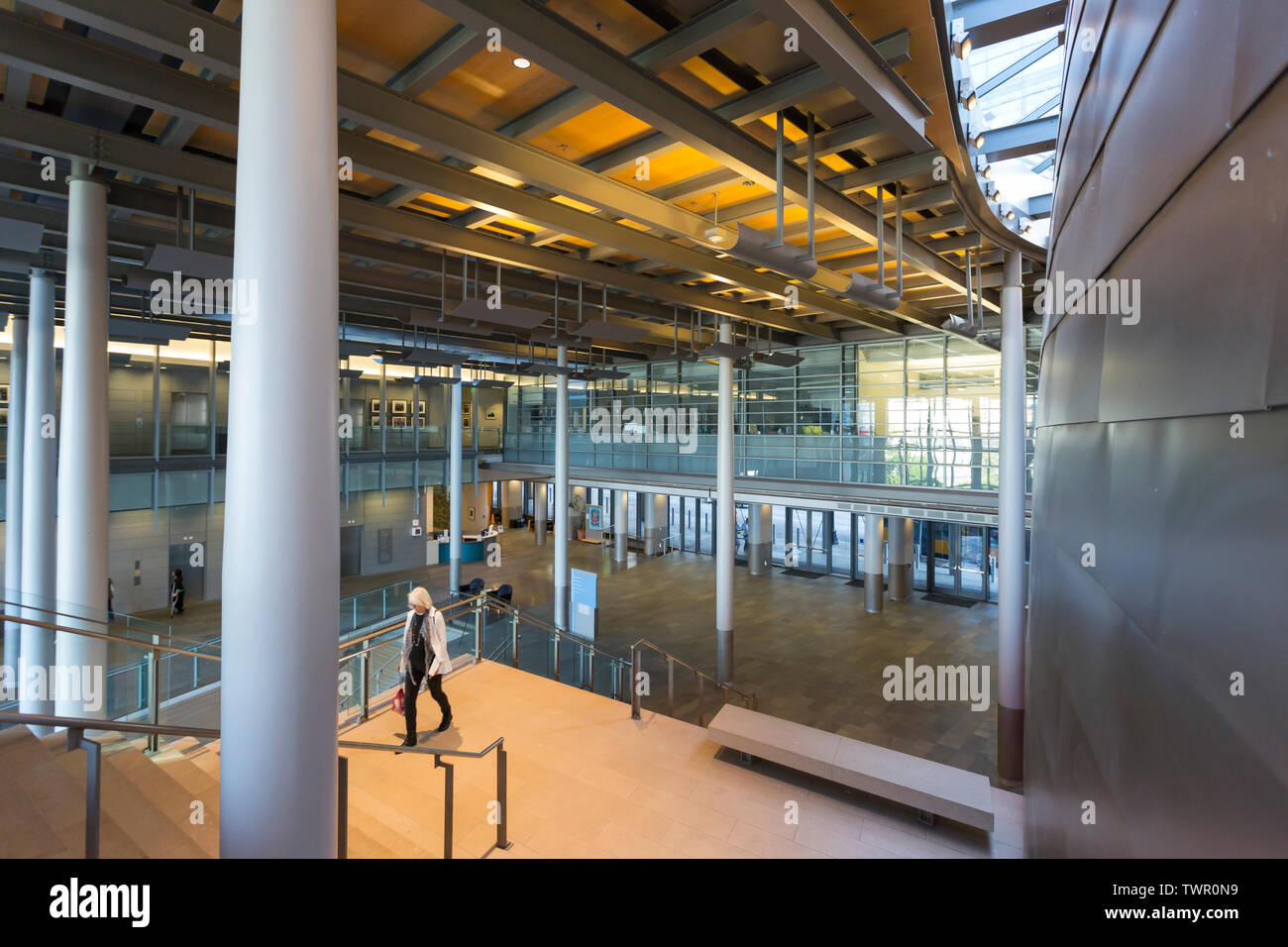 Main lobby of Seattle City Hall on June 12, 2019 Stock Photo - Alamy