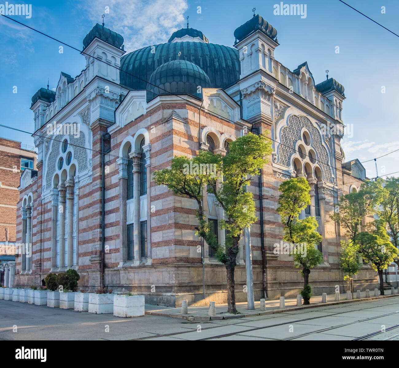 The Sofia Synagogue, Moorish style, the largest synagogue in ...
