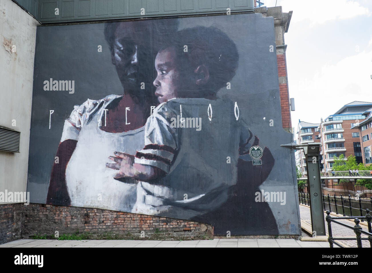 Peterloo mural hi-res stock photography and images - Alamy