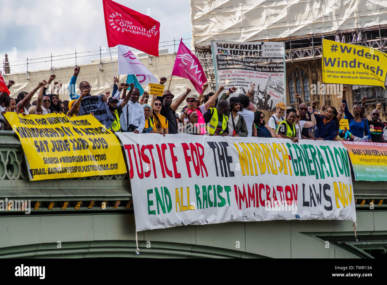 Windrush day of action hi-res stock photography and images - Alamy