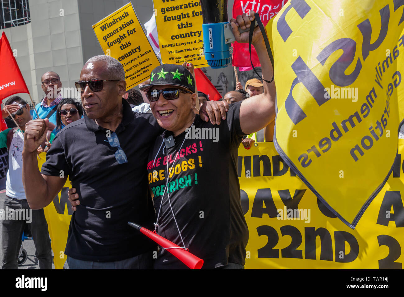Windrush scandal protest hi-res stock photography and images - Alamy