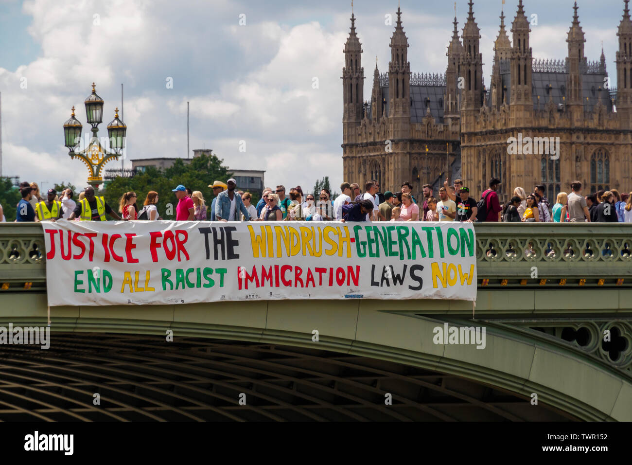 Windrush day of action hi-res stock photography and images - Alamy