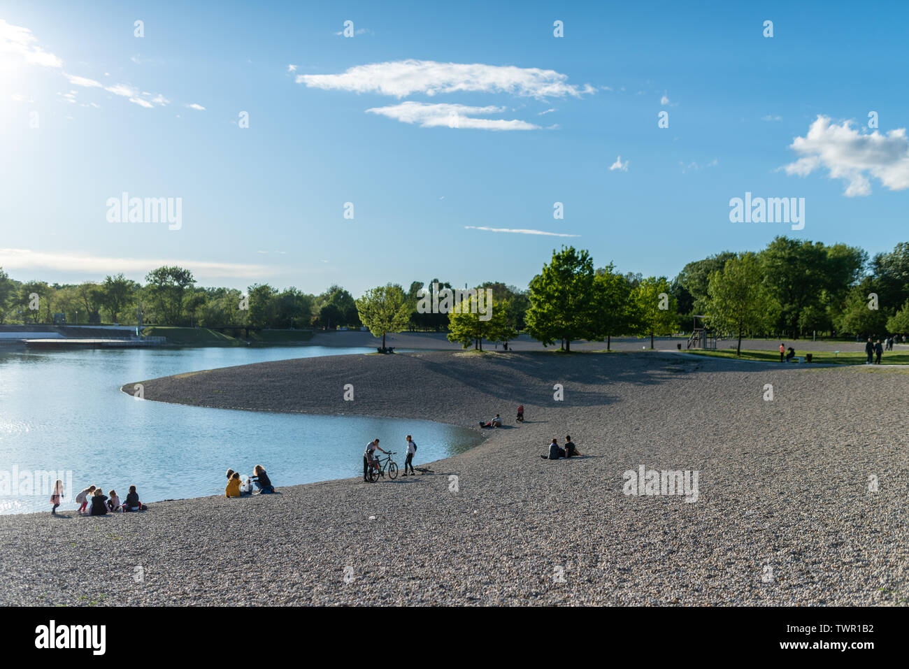 Zagreb park bundek hi-res stock photography and images - Alamy