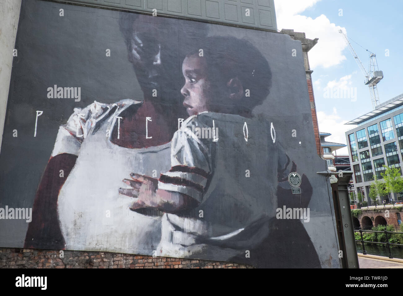 Peterloo mural manchester hi-res stock photography and images - Alamy