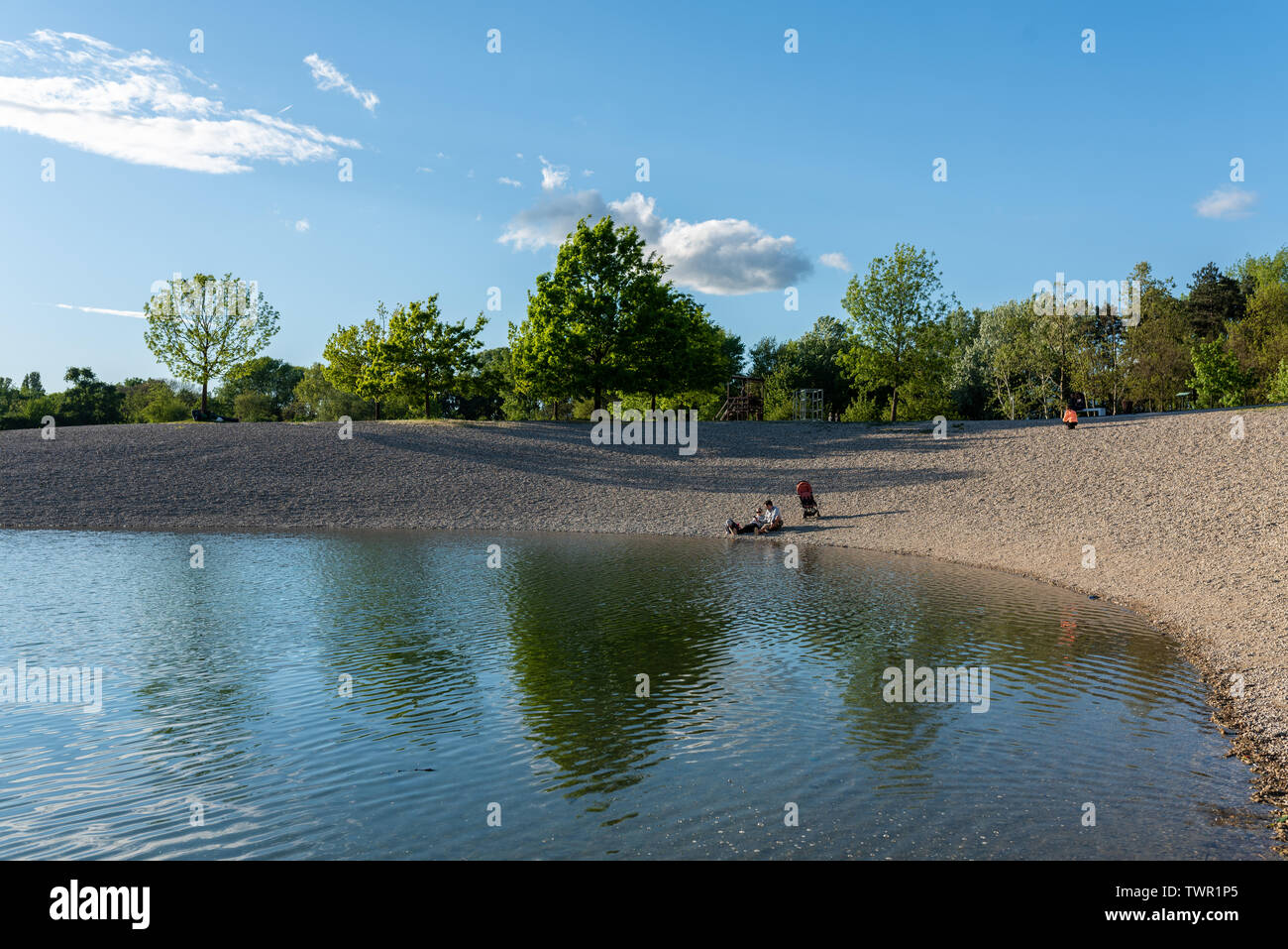 Bundek city park hi-res stock photography and images - Alamy