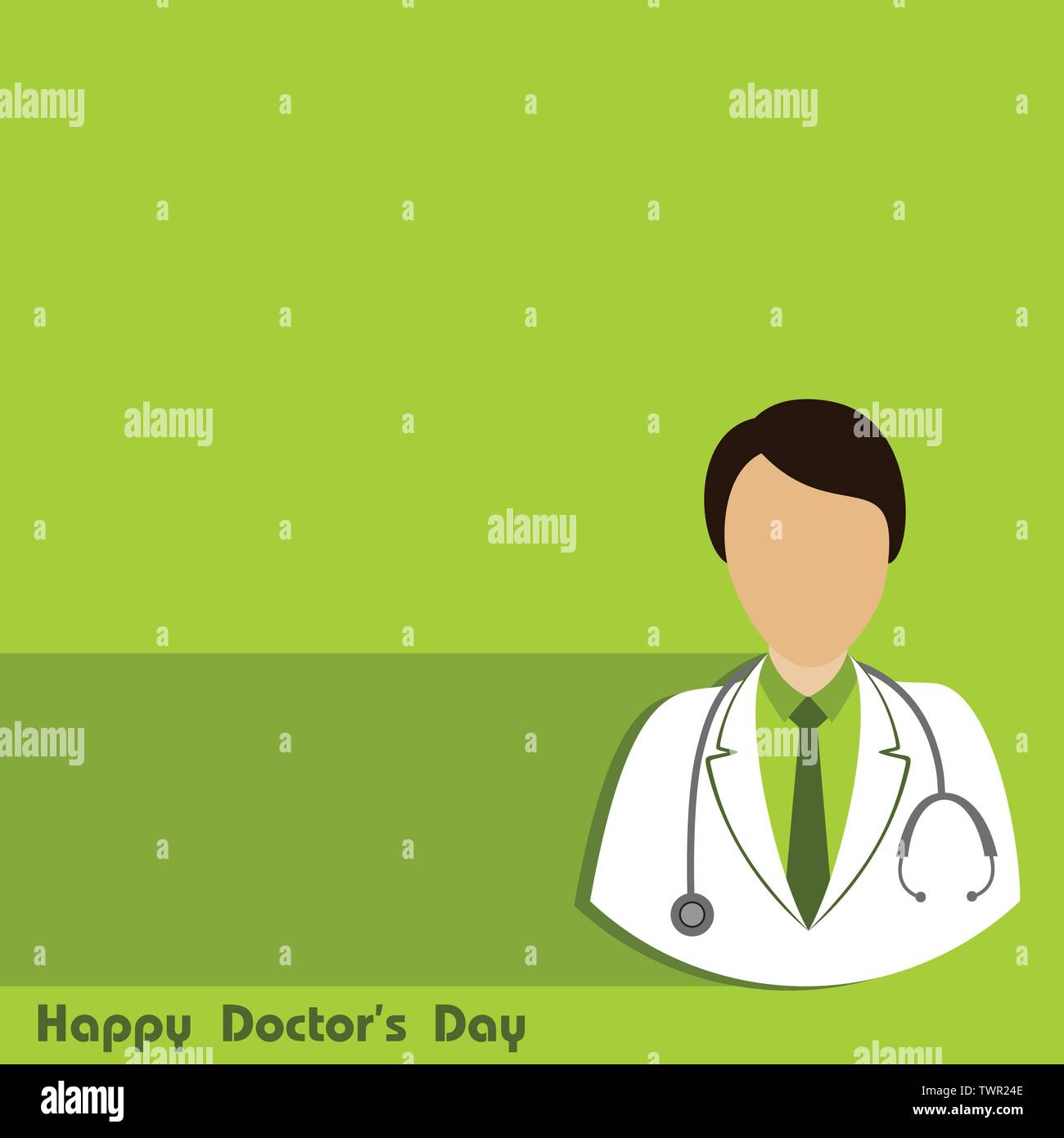 Illustration Of Happy Doctors Day 1 July Stock Vector Stock Vector