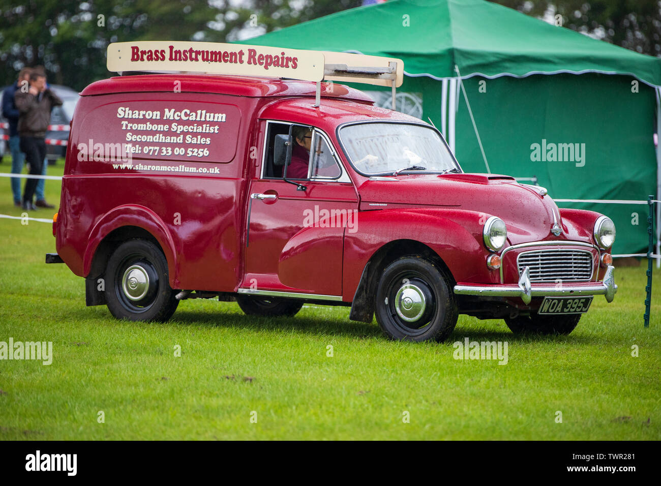 WOA 395J, Austin 8 CWT Van, 1970 at The Bath Festival of Motoring 2019 ...