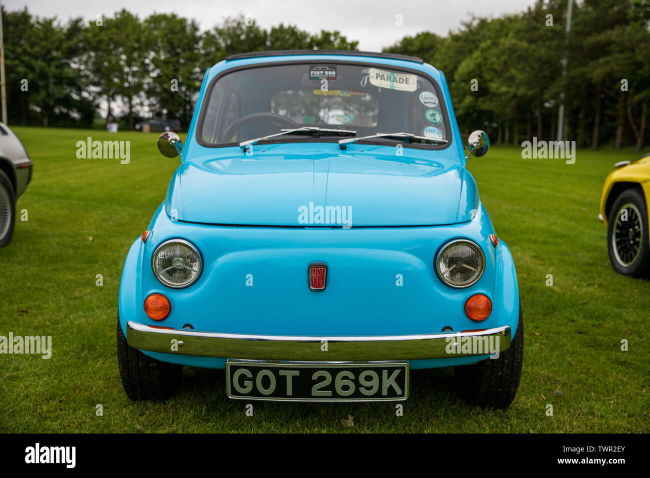 GOT 269K, Fiat 500, 1972 at The Bath Festival of Motoring 2019 Stock ...
