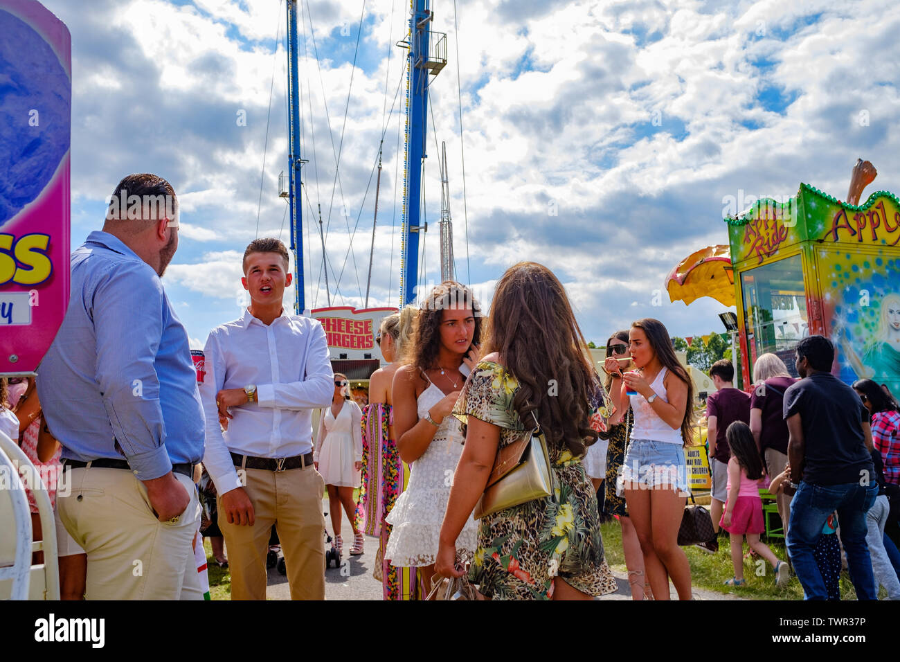 Cambridge midsummer fair hi-res stock photography and images - Alamy