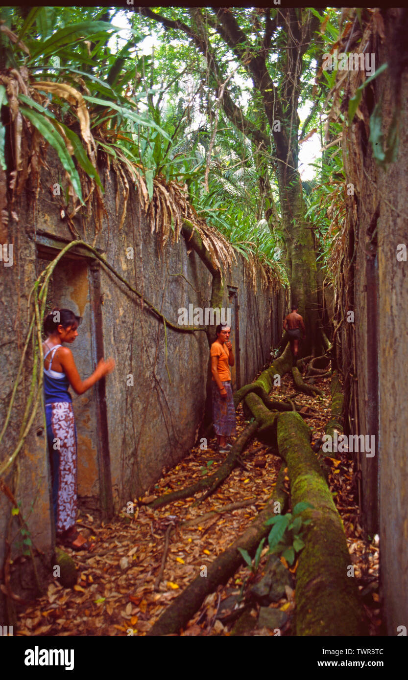 French Guyane: French political prisonier Jail on tropical devils ...