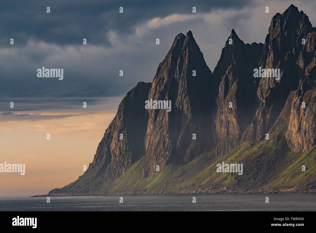 Senja Norway Devil's Jaw High Resolution Stock Photography and Images ...