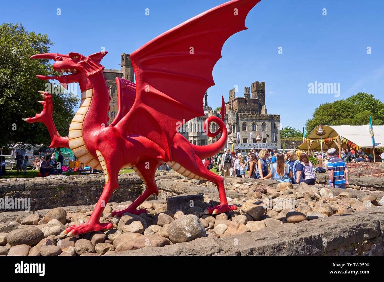 Dragon symbol of wales hi-res stock photography and images - Alamy