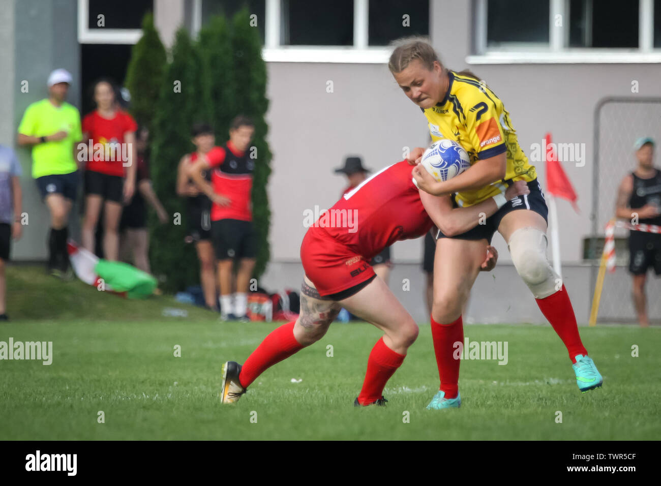 Zagreb, Croatia - 16th June, 2019 : Stjepan Spajic Stadium - European ...