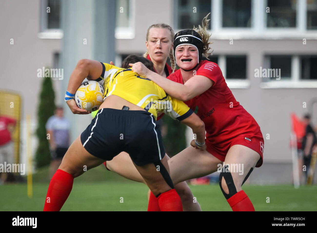 Zagreb, Croatia - 16th June, 2019 : Stjepan Spajic Stadium - European ...