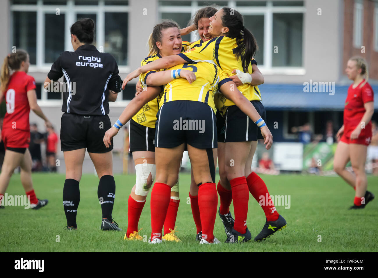 Zagreb, Croatia - 16th June, 2019 : Stjepan Spajic Stadium - European ...
