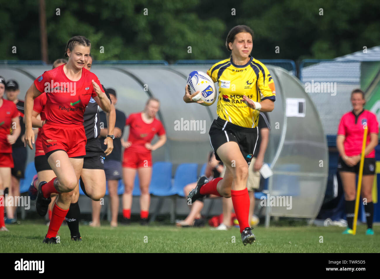 Zagreb, Croatia - 16th June, 2019 : Stjepan Spajic Stadium - European ...