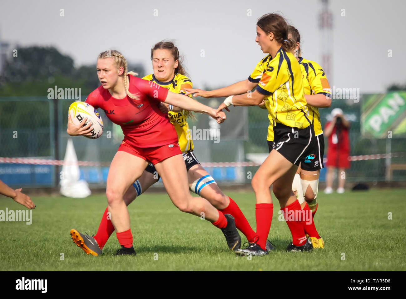 Zagreb, Croatia - 16th June, 2019 : Stjepan Spajic Stadium - European ...